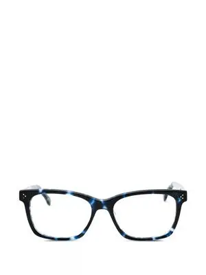 Gap Tortoiseshell-effect Rectangle-frame Glasses - Black