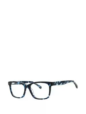 Gap Tortoiseshell-effect Rectangle Frame Eyeglasses - Black