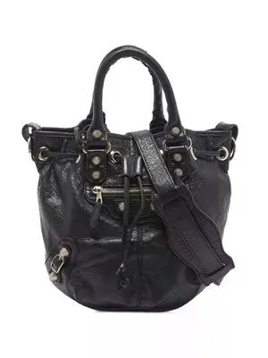 Balenciaga Mini Pompon Bucket Bag
