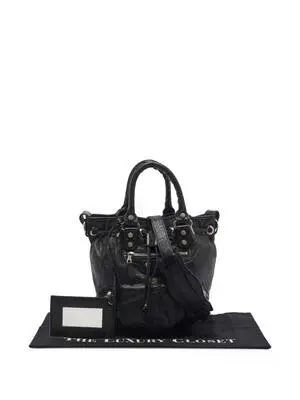 Balenciaga Mini Pompon Bucket Bag