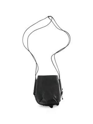 Hereu Floral Embellished Leather Shoulder Bag