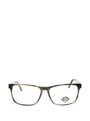 HARLEY-DAVIDSON Geometric Frame Eyeglasses