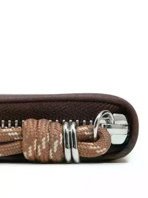 Bimba Y Lola Medium Nylon Mocha Wallet