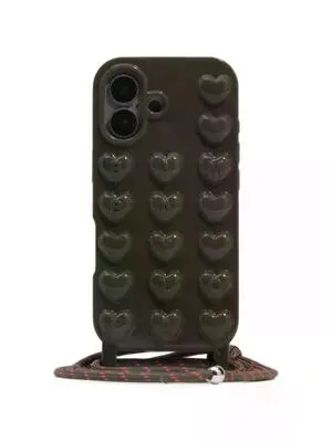 Bimba Y Lola Dark Shiny Silicone Case For Iphone 17 - Green