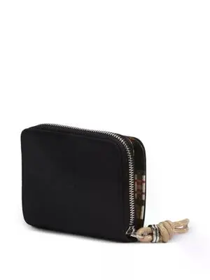 Bimba Y Lola Nylon Flap Purse - Black