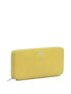 Bimba Y Lola Large Lemon Leather Wallet - Yellow