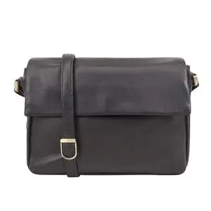 LLOYD BAKER Gulmarg Leather Flap-over Crossbody Bag