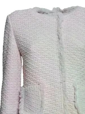 CHARLOTT Fringed Bouclé Jacket