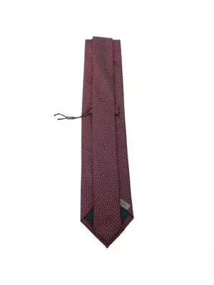 Corneliani Micro-pattern Silk Tie