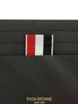 Thom Browne Grained Leather Card Holder