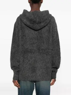 7 For All Mankind Brushed-finish Hooded Jacket