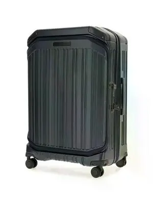 PIQUADRO Large Textured Suitcase