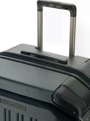 PIQUADRO Large Textured Suitcase