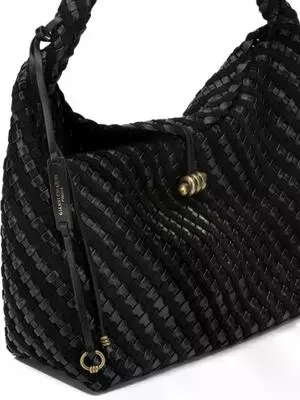 GIANNI CHIARINI Aurelie Woven Leather Shoulder Bag