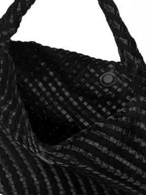 GIANNI CHIARINI Aurelie Woven Leather Shoulder Bag