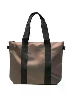 Rains Mini W3 Webbing-strap Tote Bag - Brown
