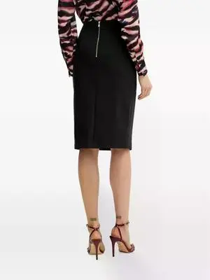 MORGAN Button-embellished Midi Skirt