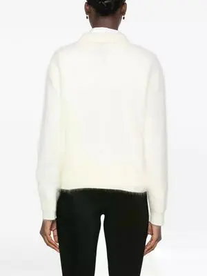 IVORY PARIS Noemi Button-up Sweater - Neutrals