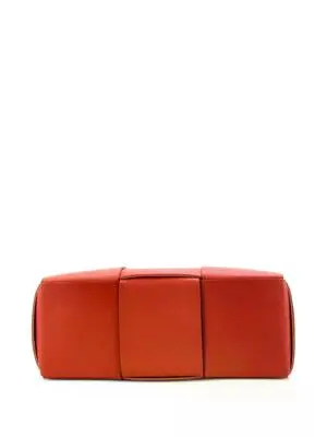 Bottega Veneta Arco Maxi Intrecciato Tote Bag - Orange