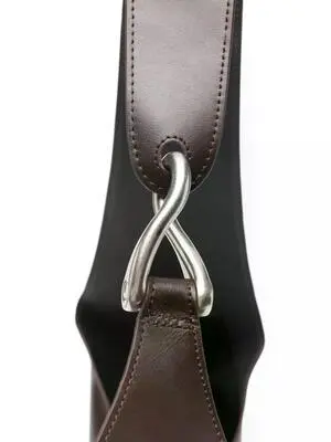 Soeur Cosima Leather Shoulder Bag - Brown