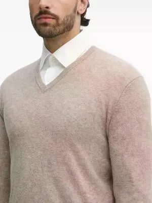 BENETTON V-neck Wool Sweater