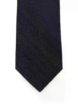 Giorgio Armani Ga Logo-jacquard Tie