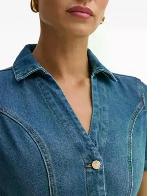 MORGAN Rogla Denim Mini Dress