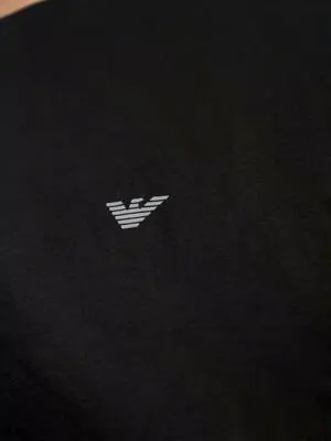 Emporio Armani Logo Print Pajama Set
