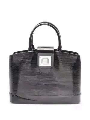 LOUIS VUITTON Mirabeau Pm Epi Noir Tote Bag - Black