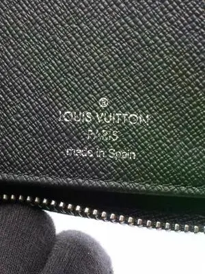 LOUIS VUITTON Monogram Eclipse Zippy Patterned Wallet