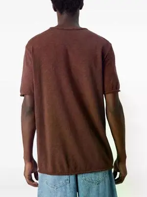 American Vintage Sonoma Raw-edge T-shirt