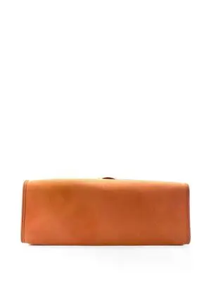 Hermès Herbag Zip Leather And Toile 39 Satchel