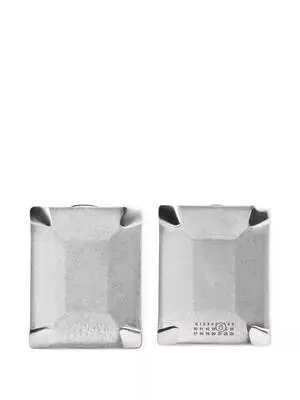 MAISON MARGIELA Four-prong Rectangular Earrings