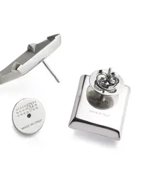 MAISON MARGIELA Four-prong Rectangular Earrings
