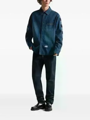EVISU Seagull-print Jeans