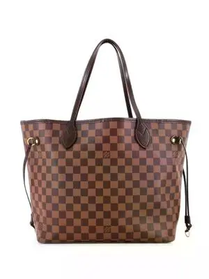LOUIS VUITTON Neverfull Nm Damier Mm Tote Bag - Brown