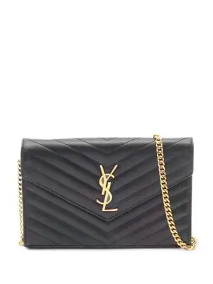 Saint Laurent 2010s Cassandra Chain Wallet