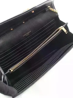 Saint Laurent 2010s Cassandra Chain Wallet