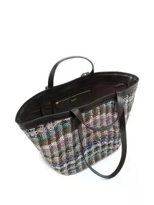 Missoni Caperdoni Wave Trapezoid Tote Bag