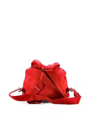 Prada Double Front Pocket Tessuto Medium Backpack