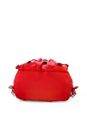 Prada Double Front Pocket Tessuto Medium Backpack