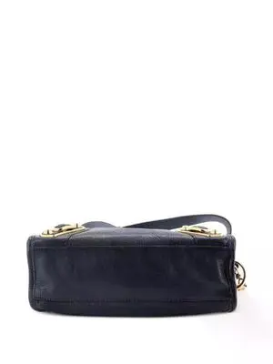 Balenciaga Metallic Edge Leather Mini Bag - Blue