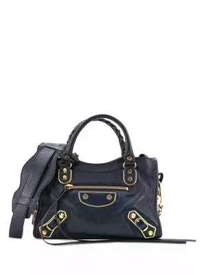 Balenciaga Metallic Edge Mini Bag - Blue