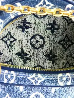 LOUIS VUITTON Monogram Hobo Bag - Blue
