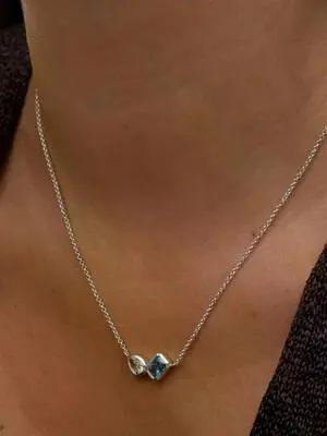 DOWER & HALL Tutti Frutti Topaz Necklace