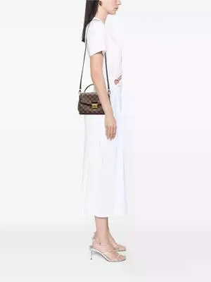 LOUIS VUITTON Damier Ebene Croisette Satchel