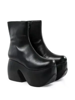 Comme Des Garçons Platform Ankle Boots