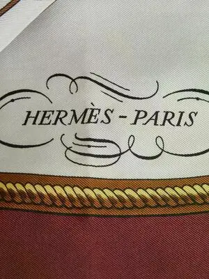 Hermès Reprise Silk Scarf