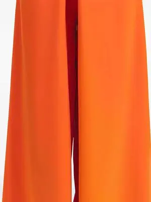 GEMY MAALOUF Front-slit Wide-leg Trousers