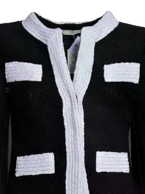 CHARLOTT Contrast-trim Bouclé Jacket